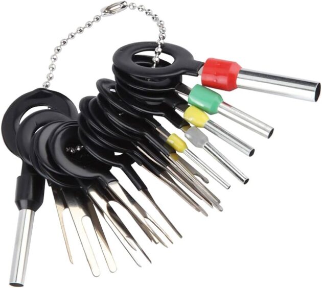 CONJUNTO DE 18 HERRAMIENTAS DE EXTRACCION DE TERMINALES DE ENCHUFE ...